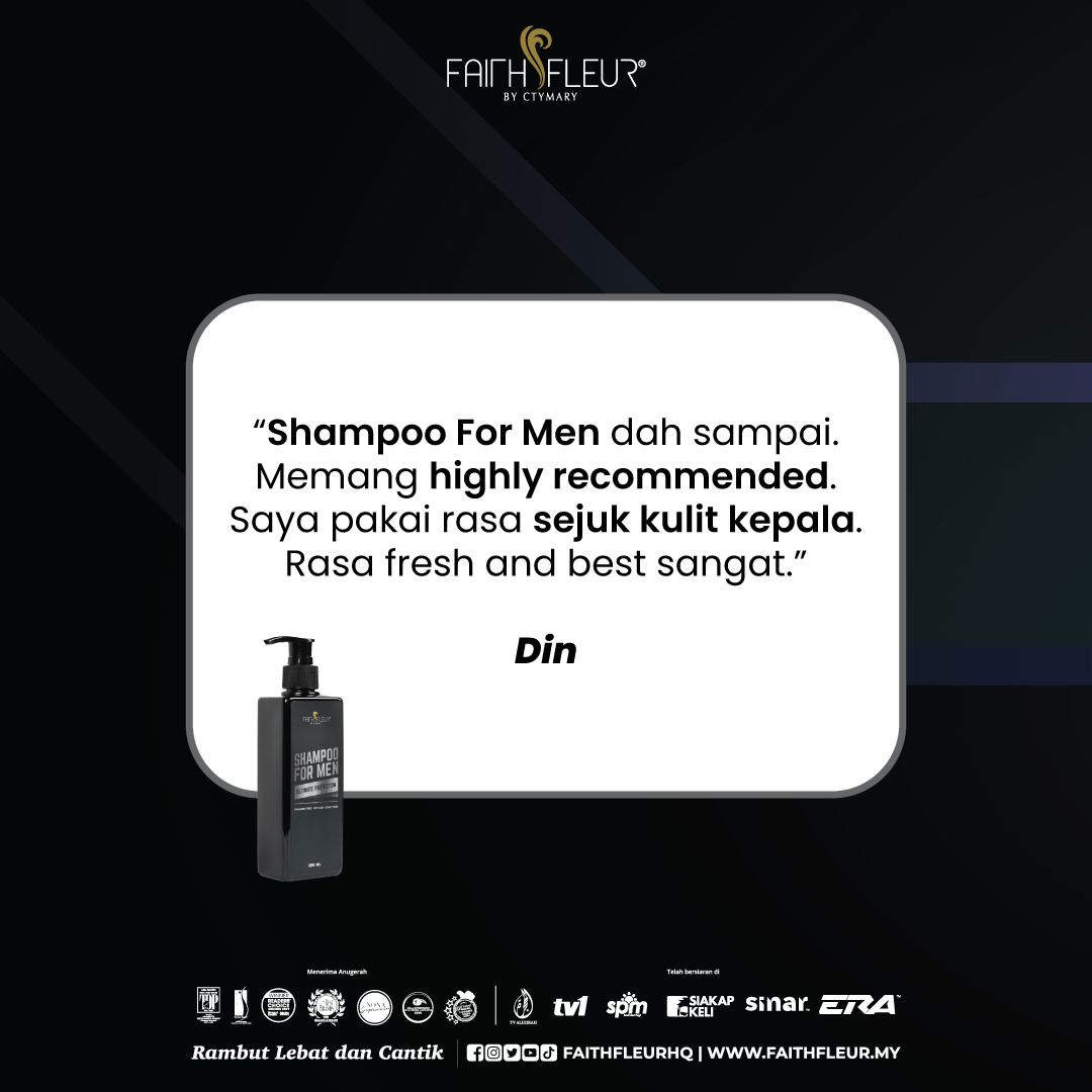 PANASARAN ‘SHAMPOO FOR MEN’ - Faith Fleur
